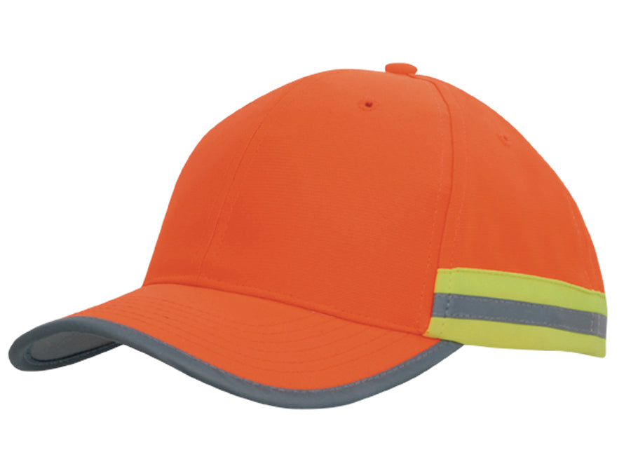Hi Vis Cap with Reflective Tape - 3030 – Aceit Australia