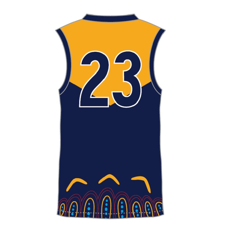 Custom AFL Indigenous Performance Jersey - Boomerang Warrior – Aceit