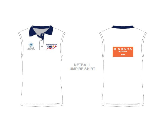 Netball Umpire Shirt LP103 – Aceit Australia